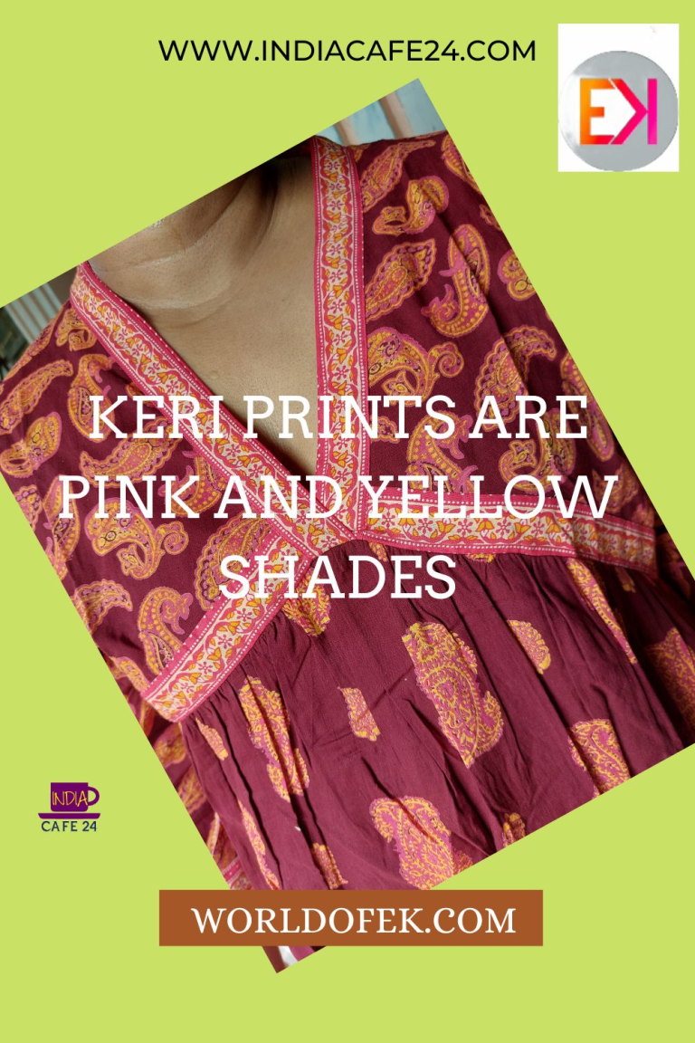 Beautiful EK Kurta with Awesome Fabric- Keri and Yoke Patterns ...